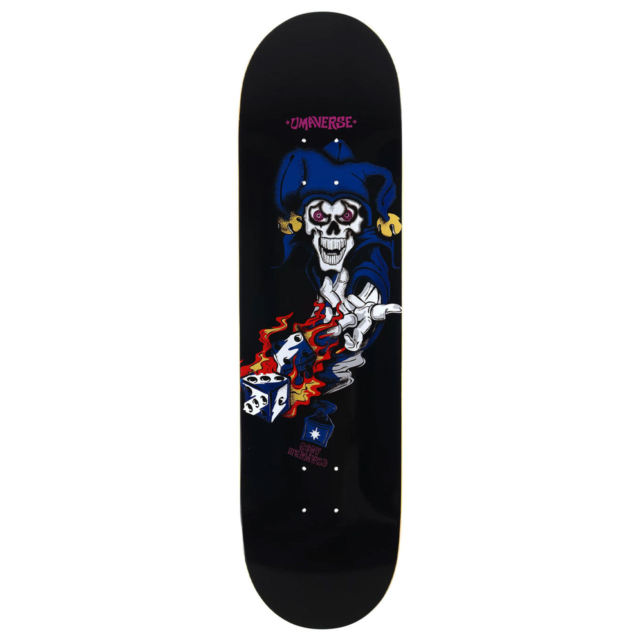 Uma Cody Chapman Jester 8.38" Skateboard Deck – LA Skate Co