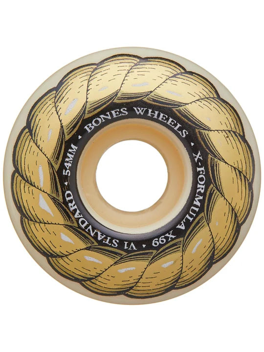 Bones Wheels X-Formula XF V1 Standard 54mm 99A Skateboard Wheels – LA ...